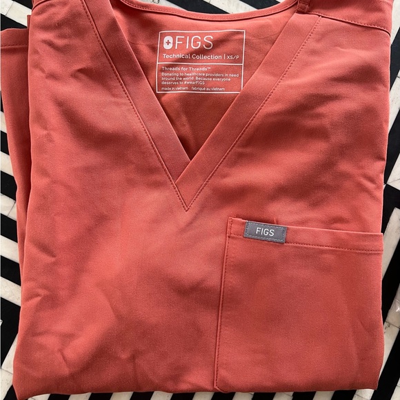 Figs | Tops | Figs Catarina In Terracotta Xsp | Poshmark